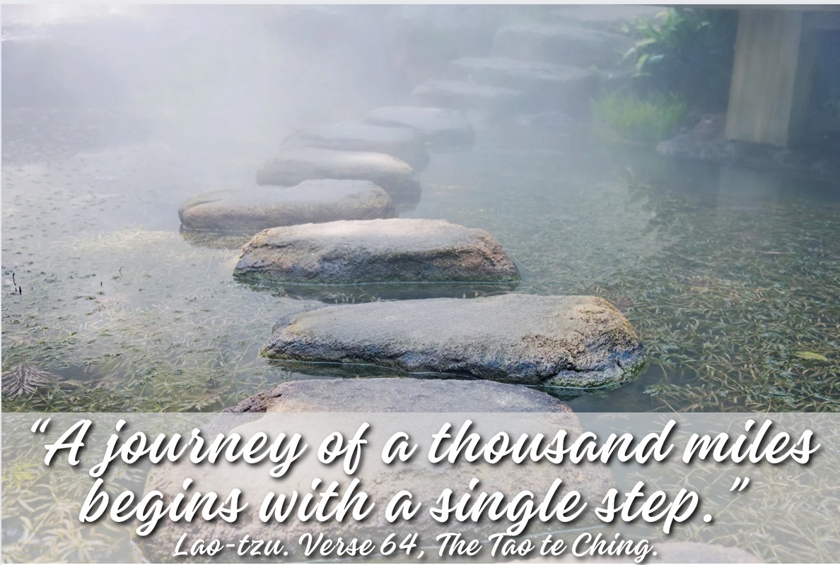 Small steps…