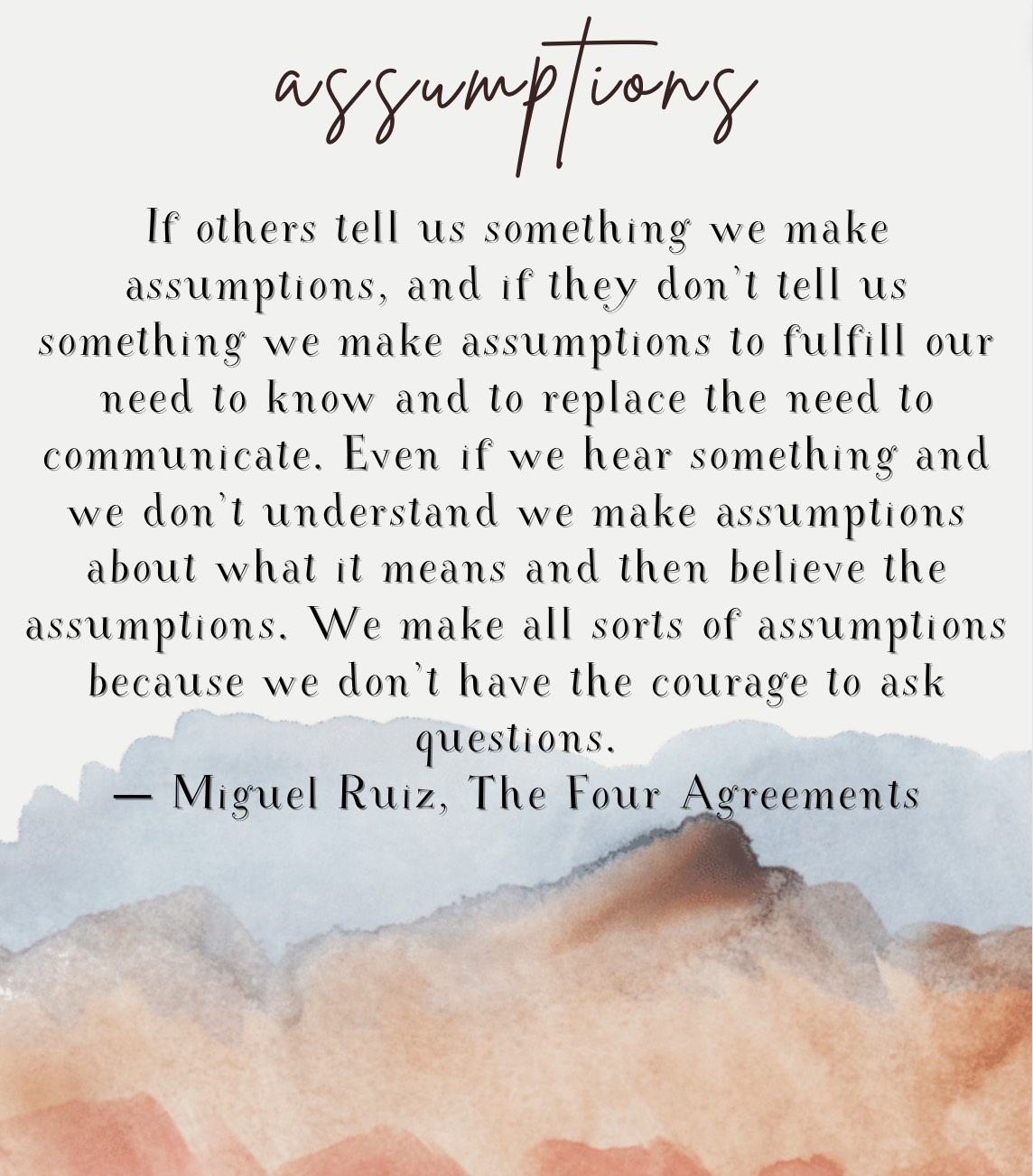 6 steps to bust through your assumptions